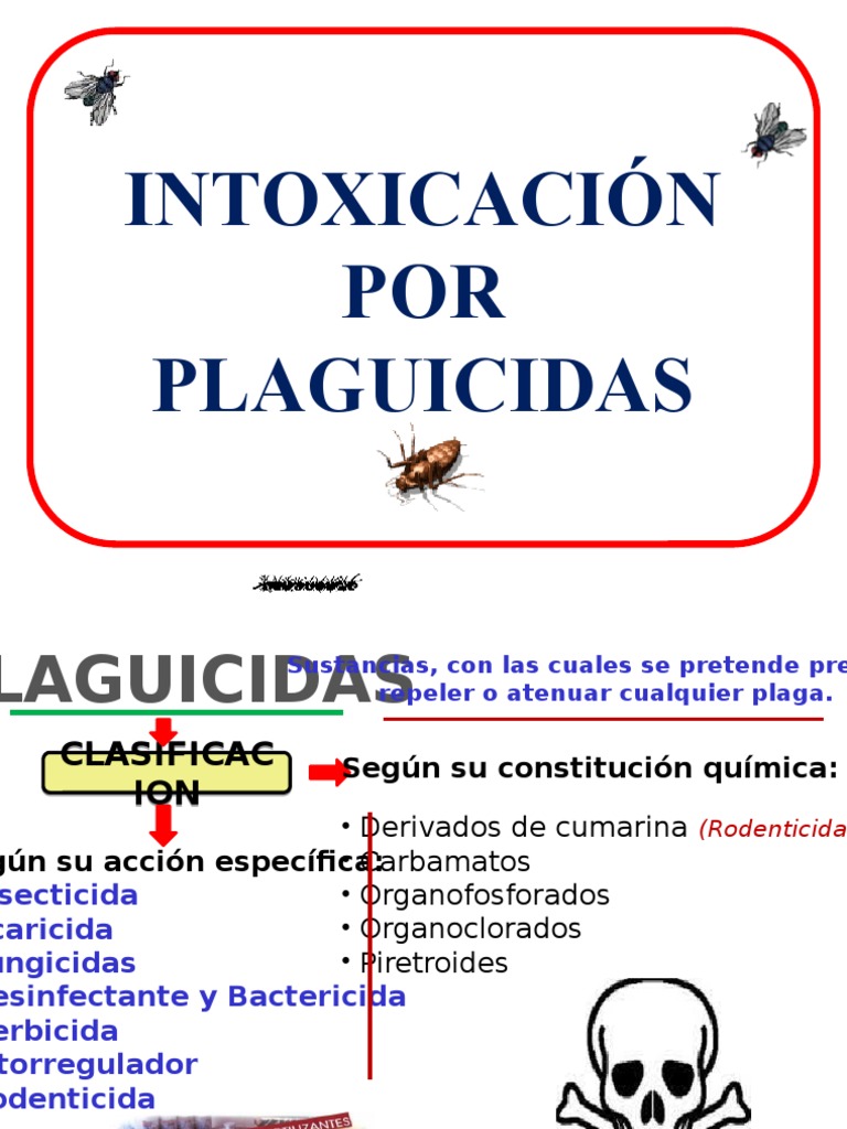 Intoxicacion Por Plaguicidas | PDF | Especialidades Medicas | Medicina ... Intoxicacion Por Plaguicidas | PDF | Especialidades Medicas | Medicina ...
