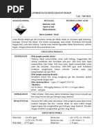 MSDS Aquadest | PDF