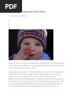 Developmental Task Theory by Robert Havighurst PDF | PDF ...
