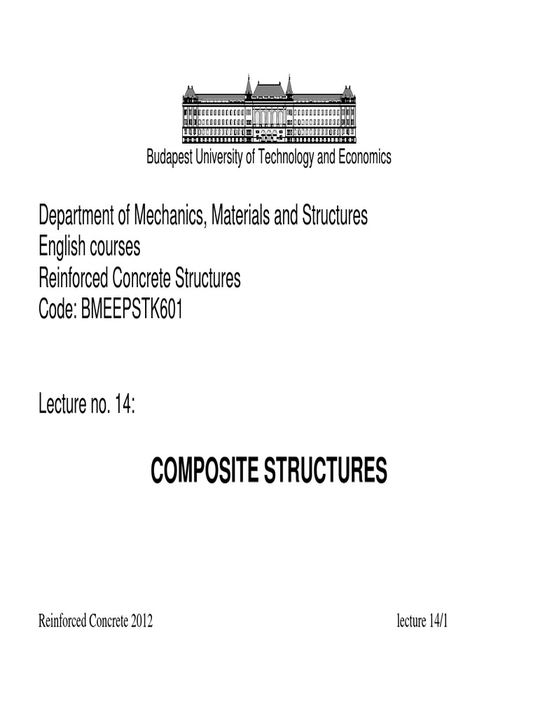 Rclect14 Composite 12 PDF | PDF | Reinforced Concrete | Bending