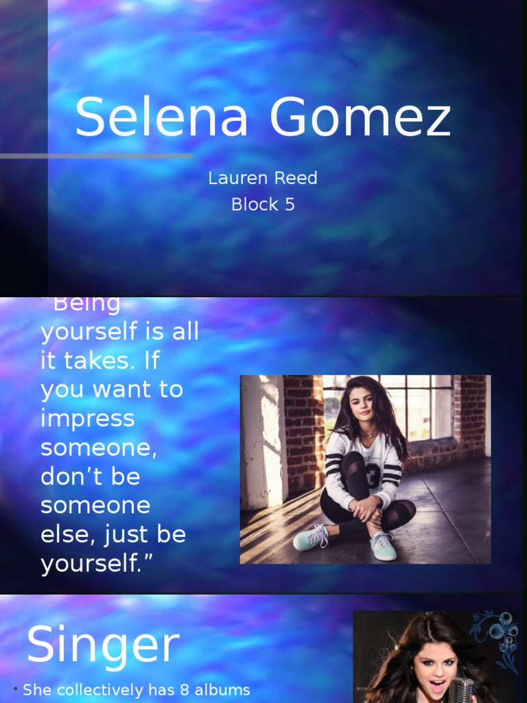 Selena Gomez: Albums, Acting, and Philanthropy | PDF