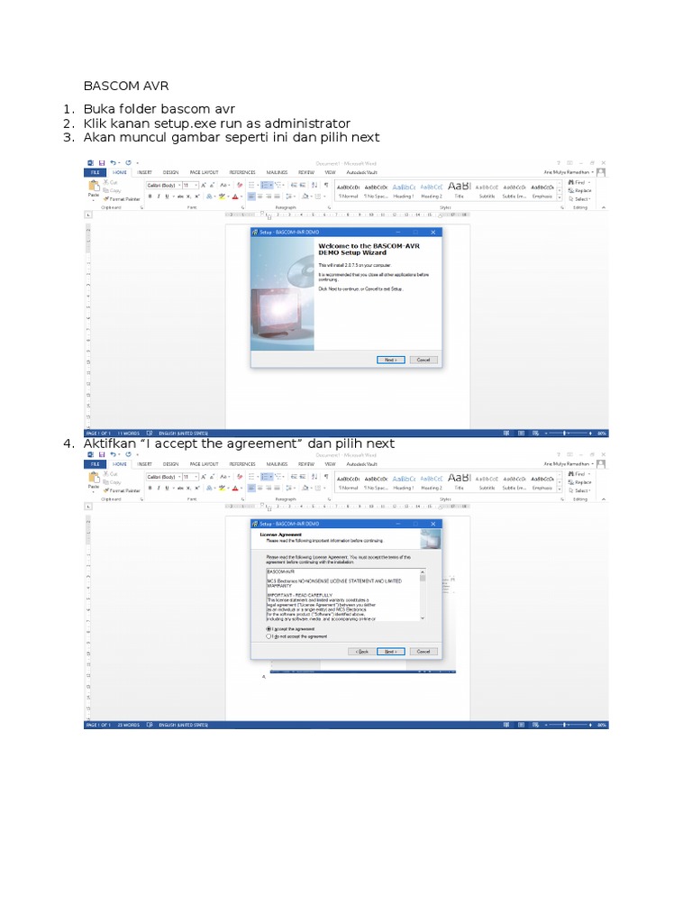 Cara Instal Bascom-Arduino | PDF