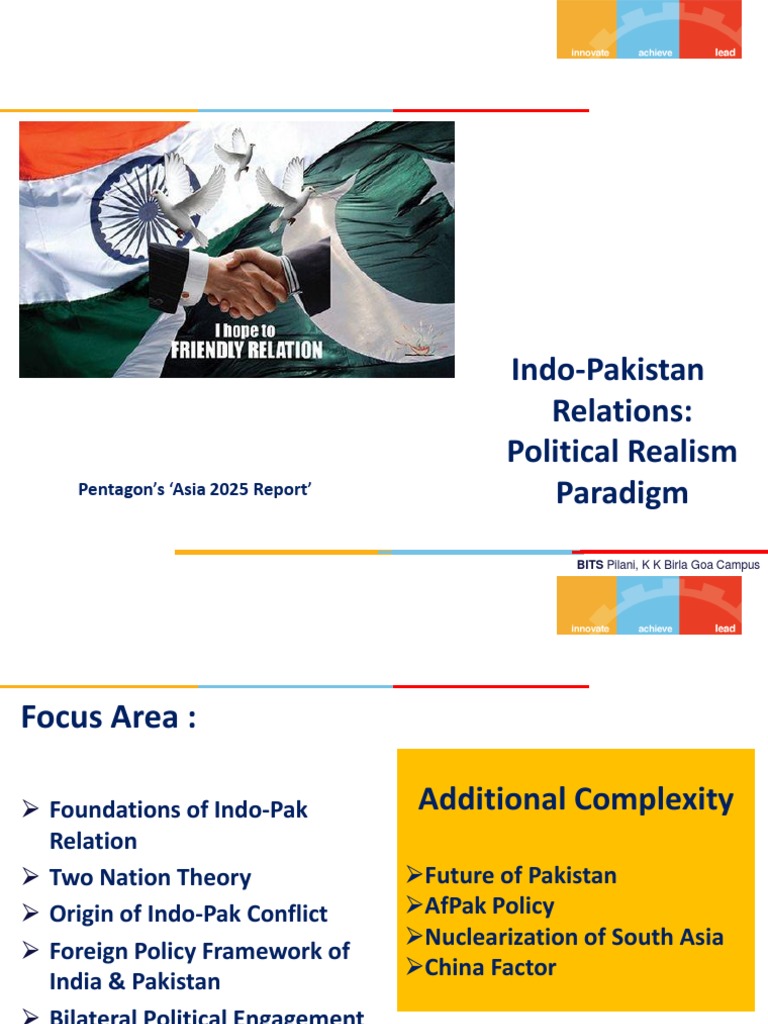 Indo-Pak Class | PDF | India–Pakistan Relations | Pakistan