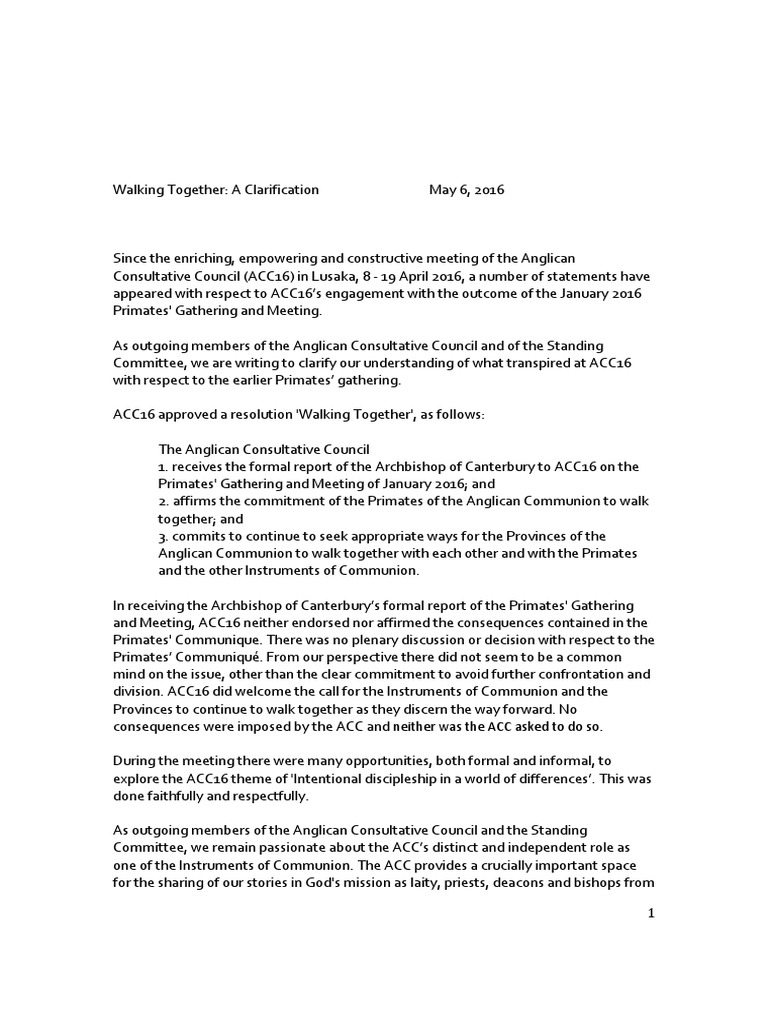 Outgoing SC Response Final | PDF | Chalcedonianism | Protestantism