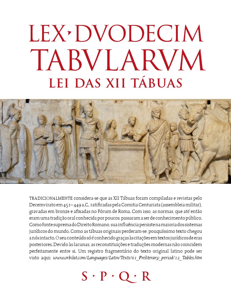 Tabvlarvm: Lex•Dvodecim | Instituições Sociais | Ciências Sociais