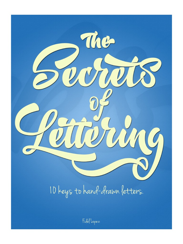 The Secrets of Lettering | PDF | Typography | Typefaces