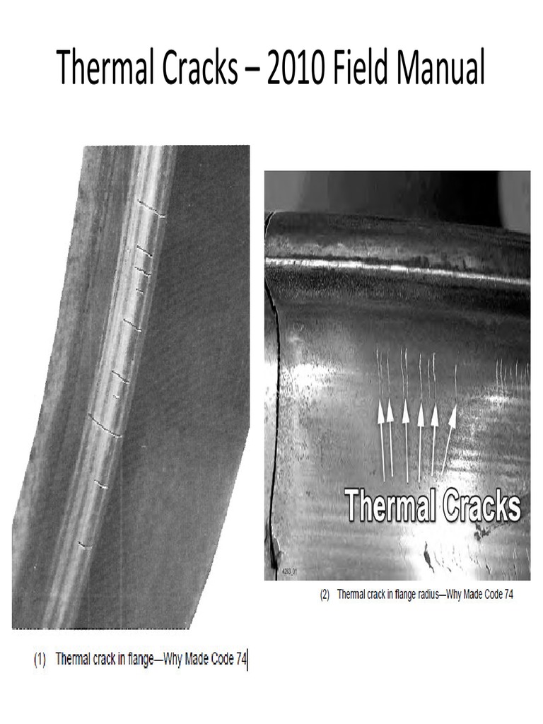 Thermal Cracks - 2010 Field Manual | PDF | Fracture | Stress (Mechanics)