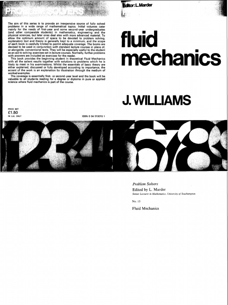 Fluid Mechanics - Problem Solver - WILLIAMS | PDF