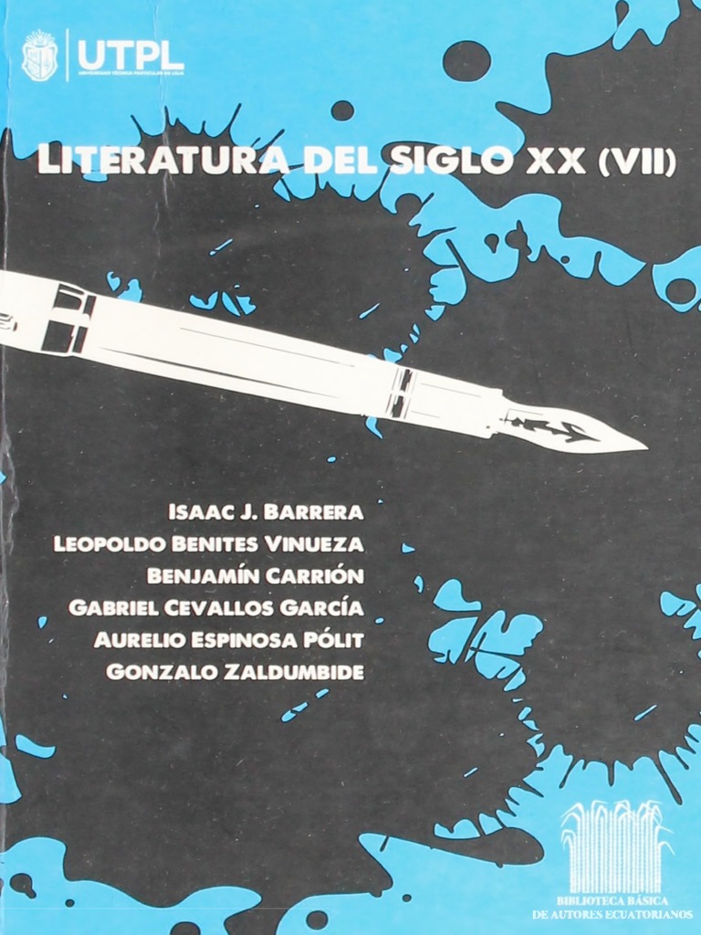 Literatura Del Siglo Xx Pdf | La historia en la literatura española del ...