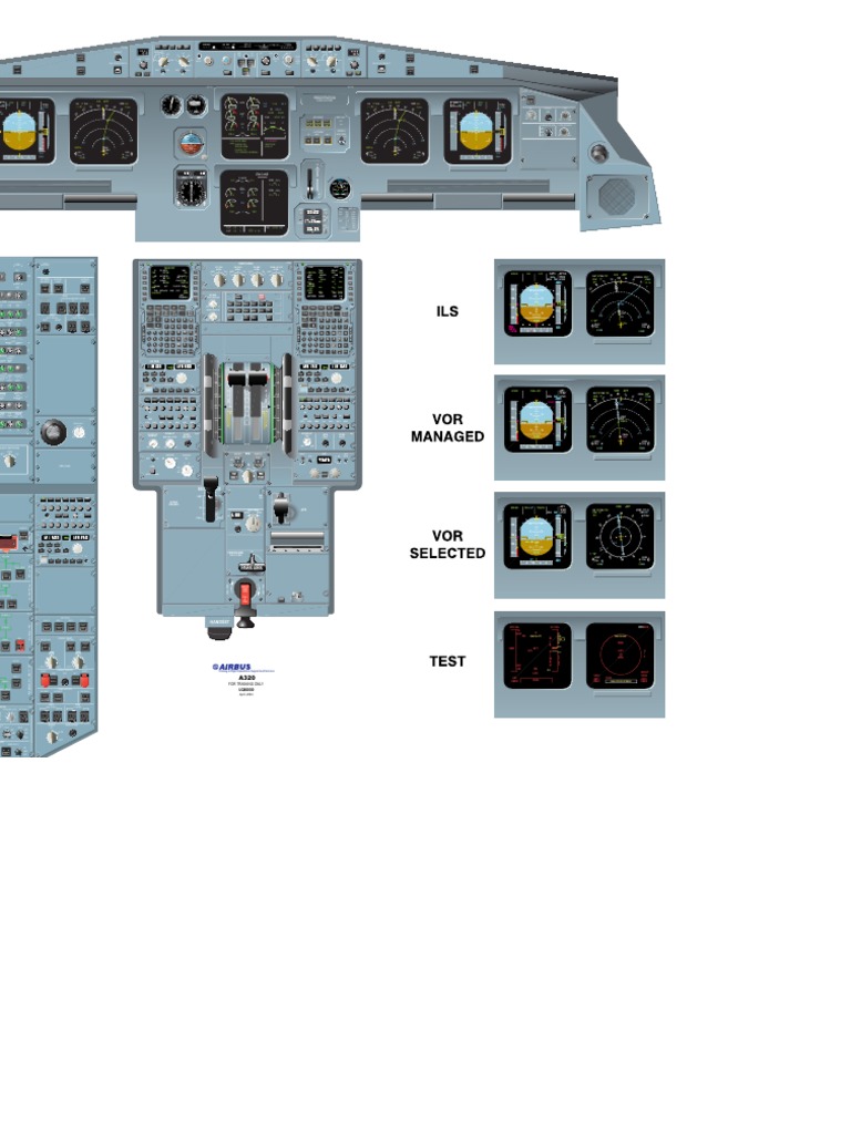 Airbus A320 Cockpit Layout