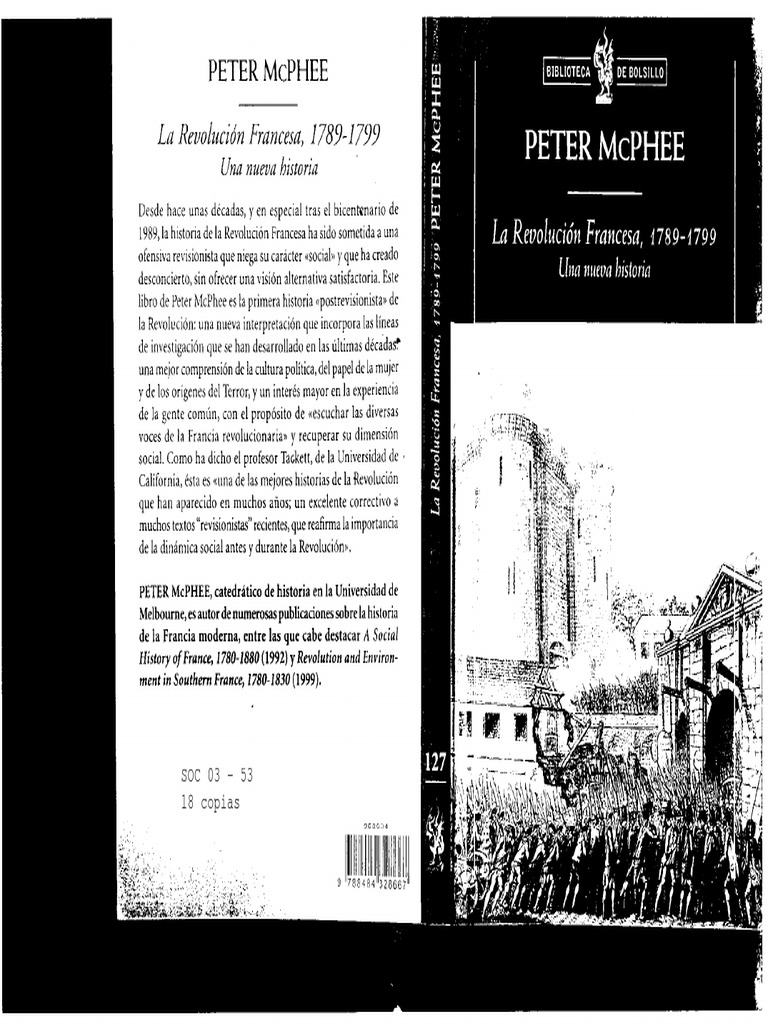 Peter McPhee - La Revolucion Francesa, 1789-1799 | PDF