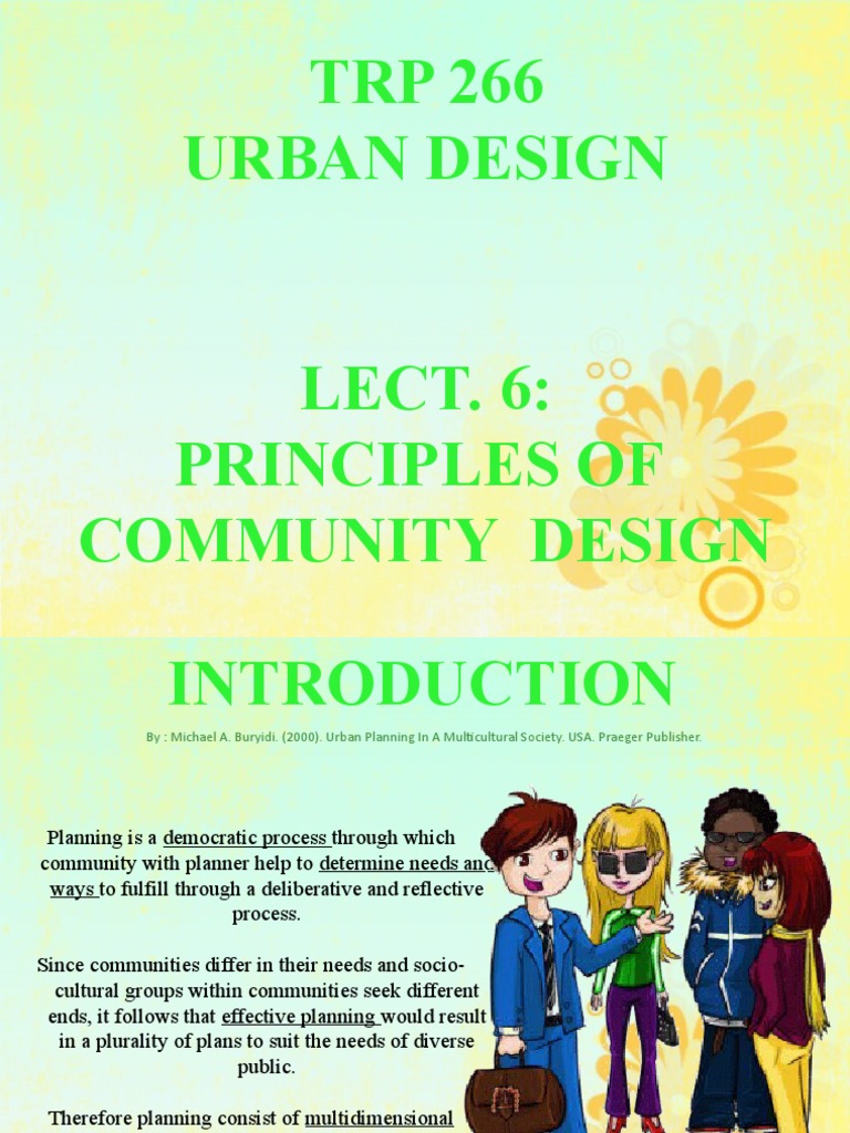 Principles Community Design | PDF | Design | Urban Design