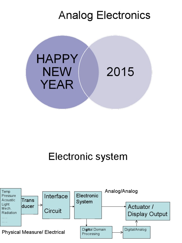 Analog Lecture Basic | Download Free PDF | Integrated Circuit ...