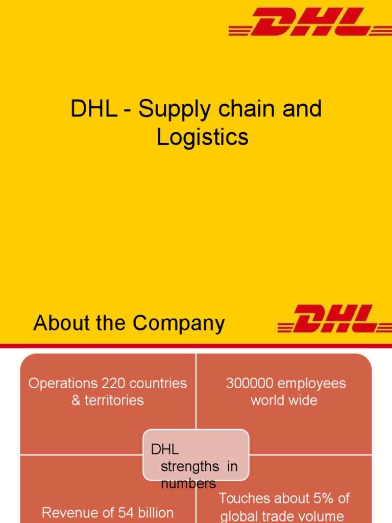 172838267 Dhl Supply Chain | Logistics | Supply Chain Management