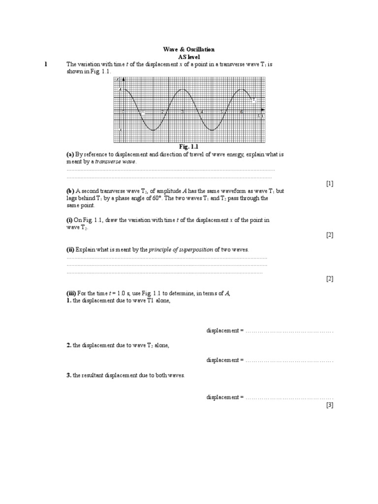 Analysis of Wave Behavior Through Multiple Wave Phenomena | PDF ...