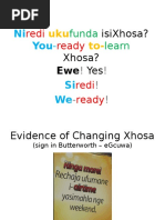 Zulu Greetings and Basic Dialogue | PDF | Lifestyle