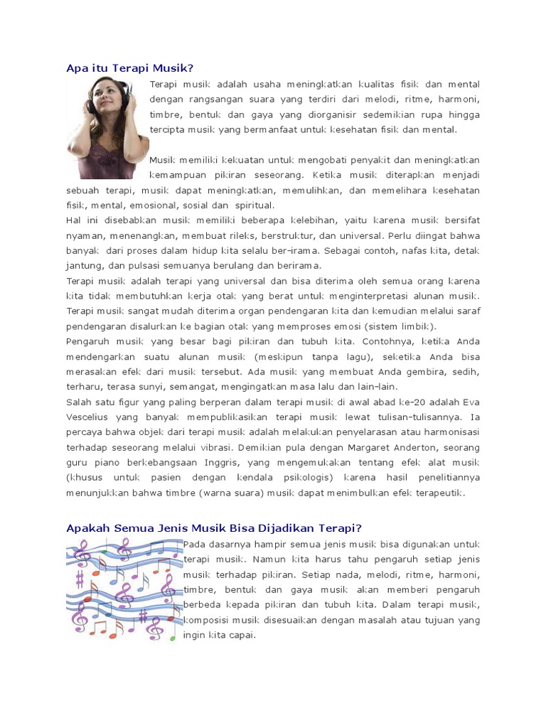 Terapi Musik | PDF