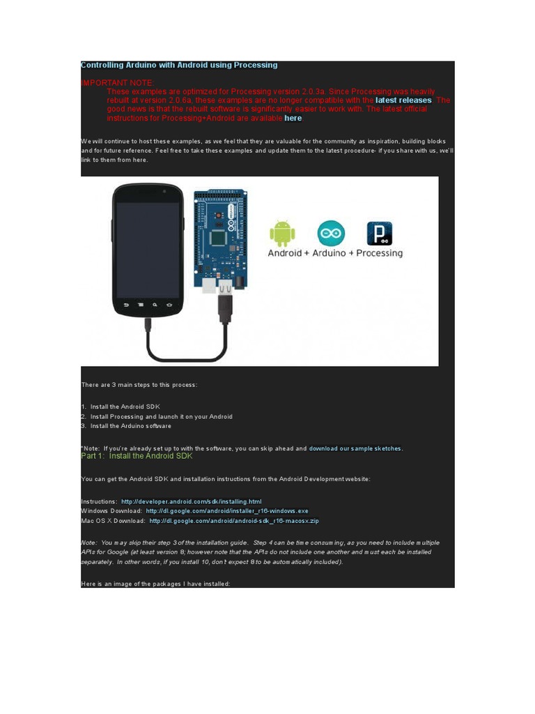 Controlling Arduino With Android Using Processing Pdf Android 1221