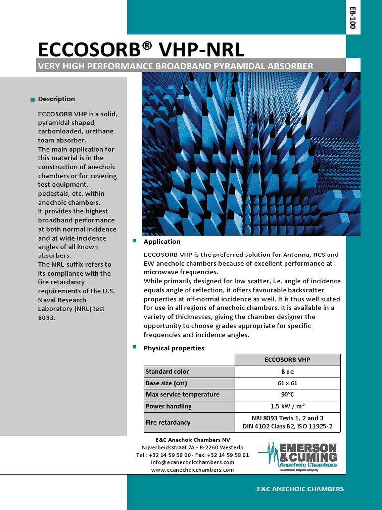 Eb-100 - VHP-NRL | PDF | Extremely High Frequency | Hertz