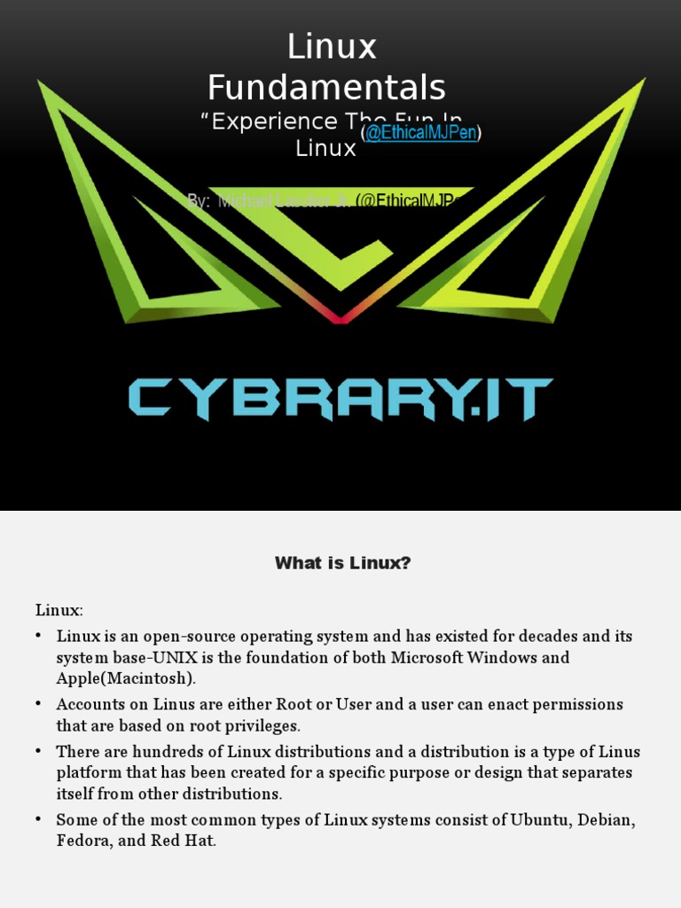 Fundamentals of Linux | PDF | Linux | Superuser