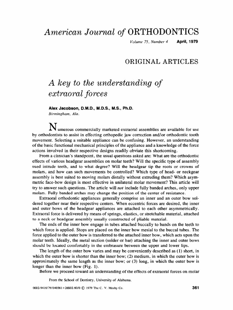 Jacobson 1979 Download Free Pdf Tooth Anatomical Terms Of Location