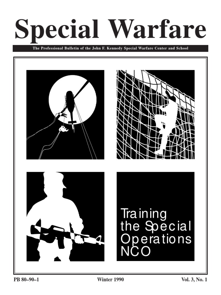 Special Warfare: Training The Special Operations NCO | PDF | Special ...