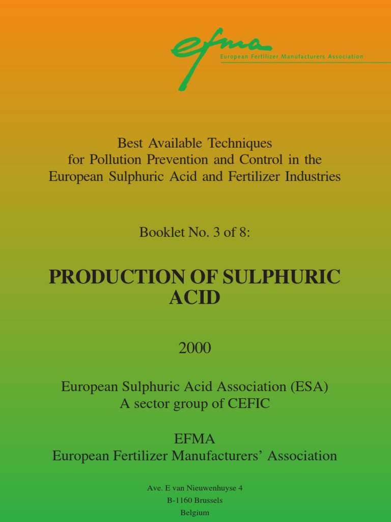 H2so4 Production Process