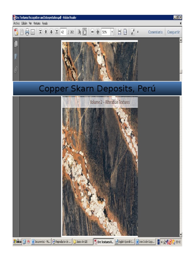 Copper Skarn Deposits | PDF | Rock (Geology) | Rocks