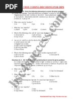 Coding Decoding Quiz 75 | PDF | Cognitive Science | Linguistics