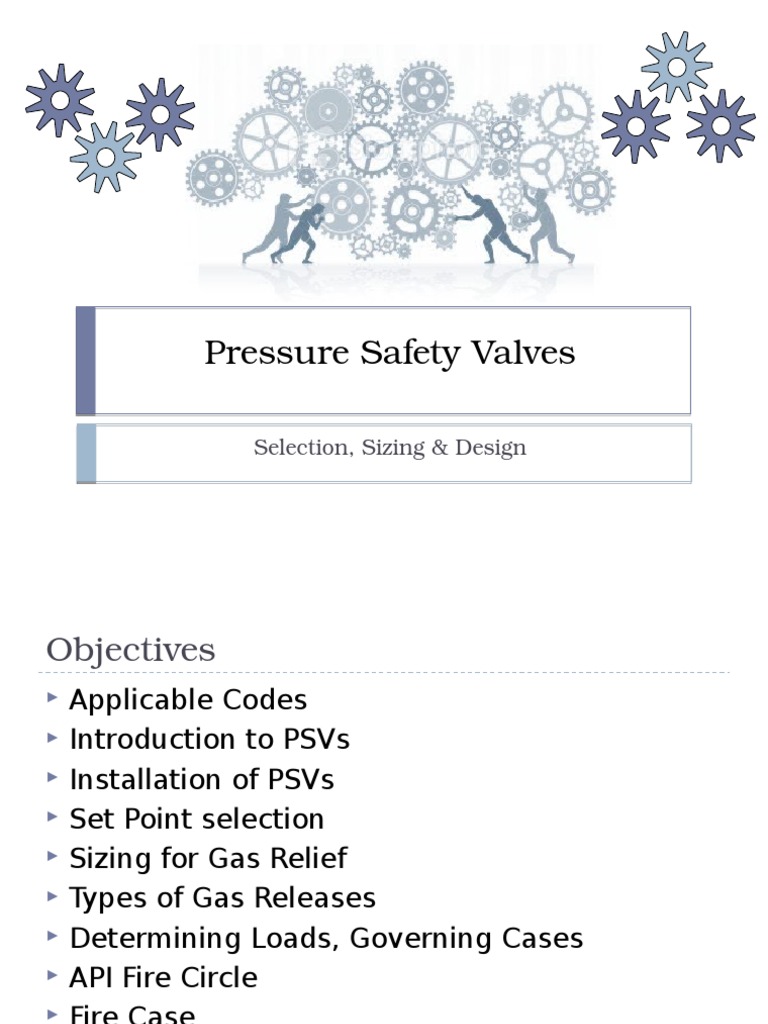 Pressure Safety Valves: Selection, Sizing & Design | PDF | Pressure | Gases