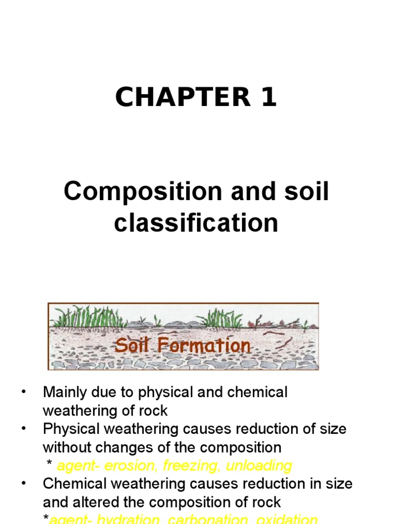 Chapter 1 - Soil Classification | PDF | Natural Materials | Nature