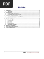 Load Calculations On Drilling Rig | PDF | Horsepower | Speed