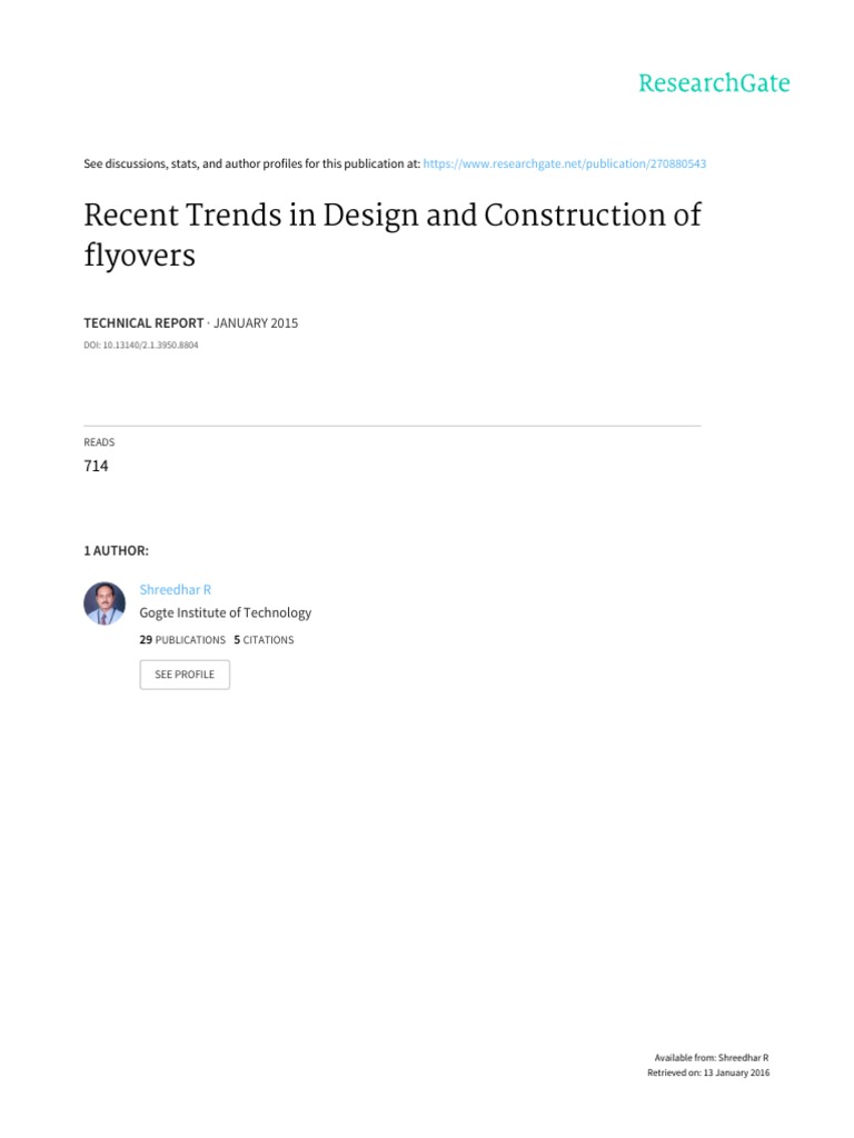 Flyover Design Standards Overview | PDF | Deep Foundation | Concrete