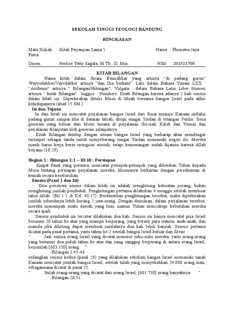 KItab Bilangan | PDF