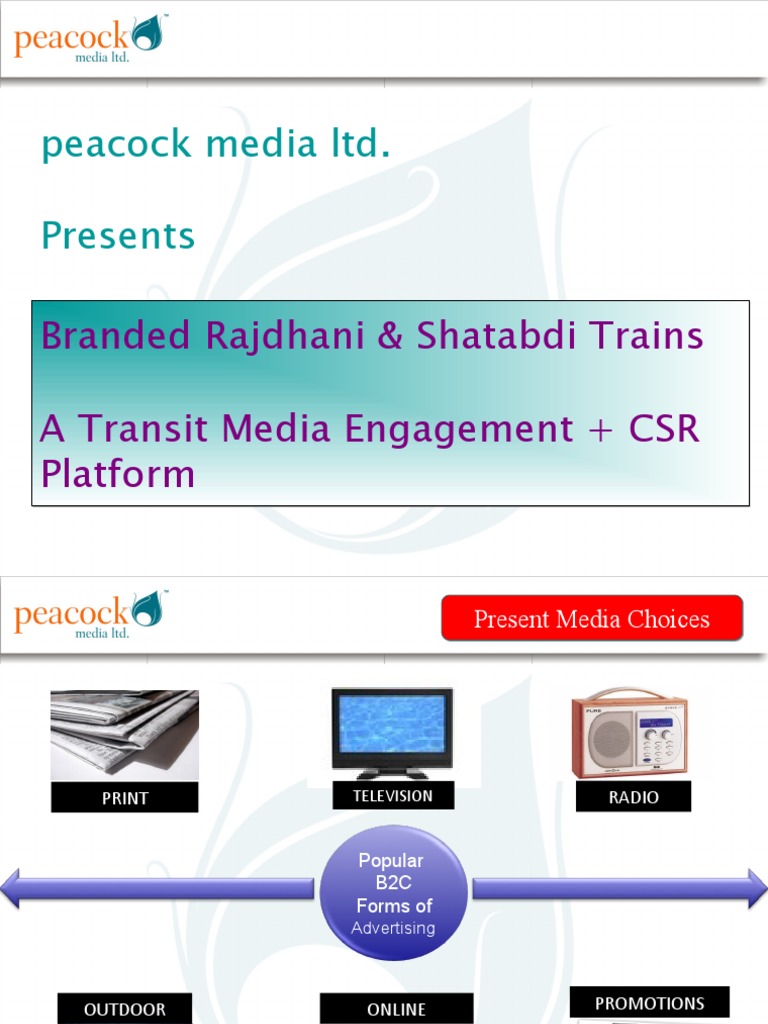 Branded Rajdhani Trains | PDF | Advertising | Brand