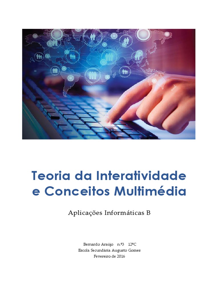 Teoria da Interatividade e Multimédia | PDF | Interatividade | Tempo