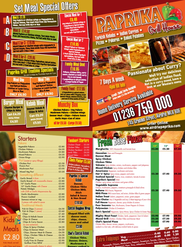 Munchy Box: Home Delivery Service Available | PDF | Kebab | Pizza