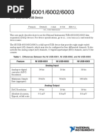 NI USB-6001 Datasheet | PDF | Electromagnetic Compatibility ...