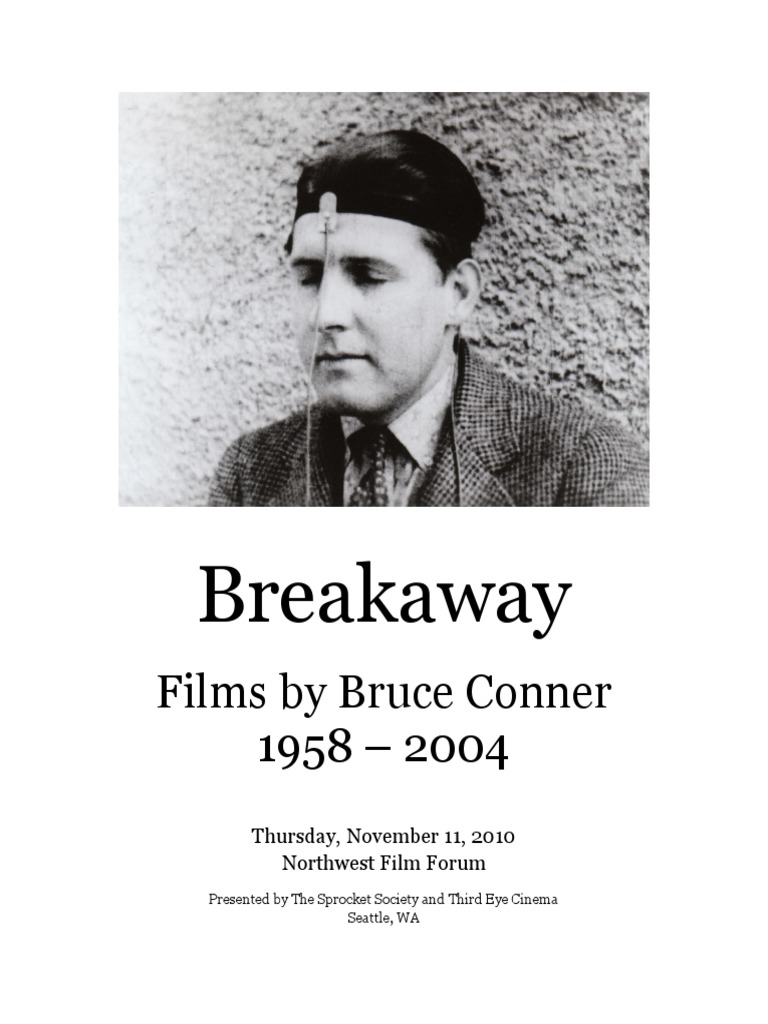 Films by Bruce Conner - Program Notes W.poster | PDF | Paintings | Leisure
