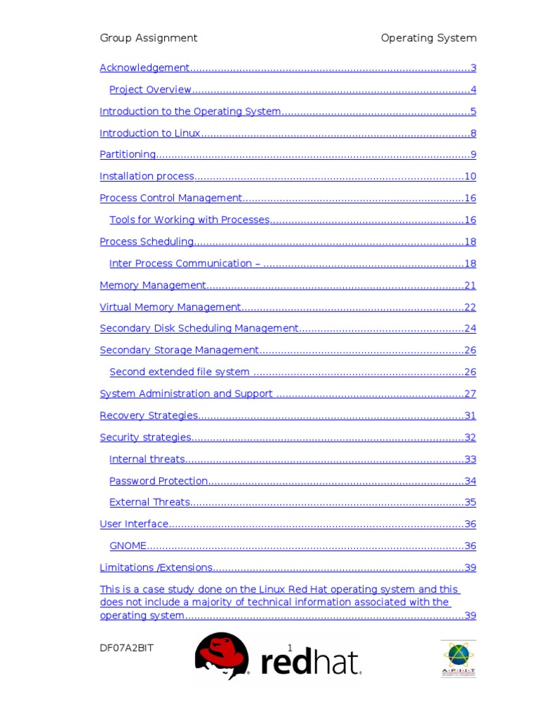 Operating System Doc Linux | PDF