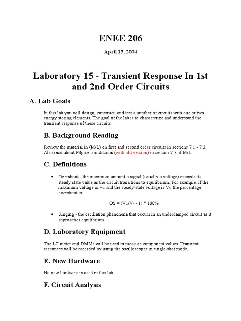 Transfer Function | Download Free PDF | Electrical Network | Capacitor