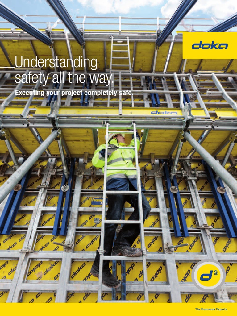 Safety With Doka 2010-06 en | PDF | Traffic Collision | Scaffolding