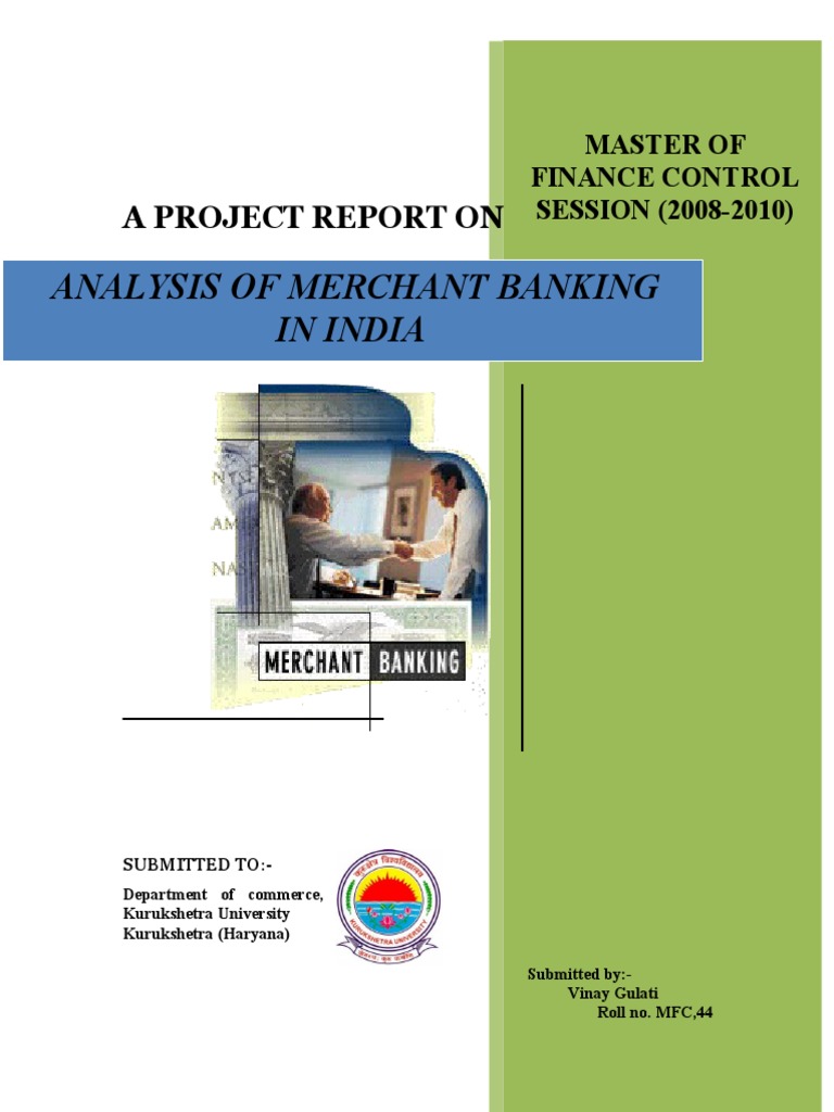 Merchant Banking Analysis in India | PDF | Banks | Money