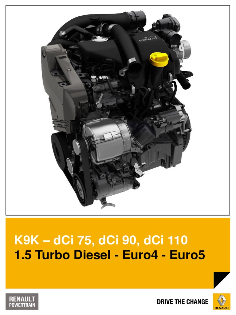 K9K - Dci 75, Dci 90, Dci 110 1.5 Turbo Diesel | PDF | Diesel Engine ...