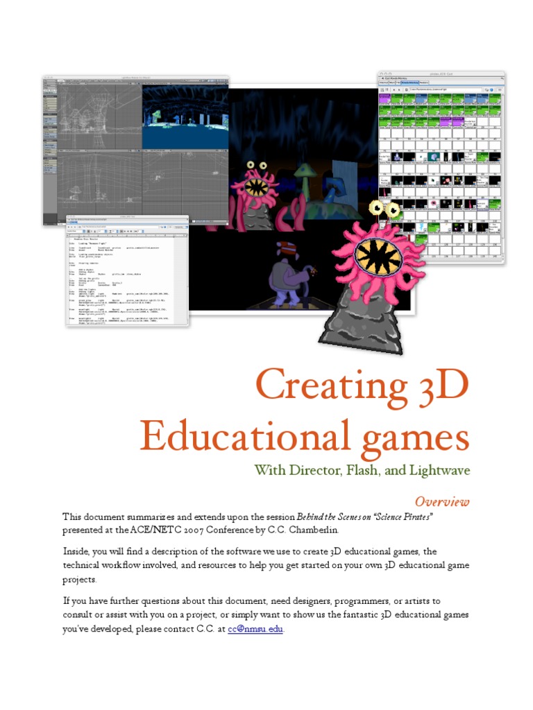 Creating 3d Games | PDF | 3 D Modeling | Adobe Flash