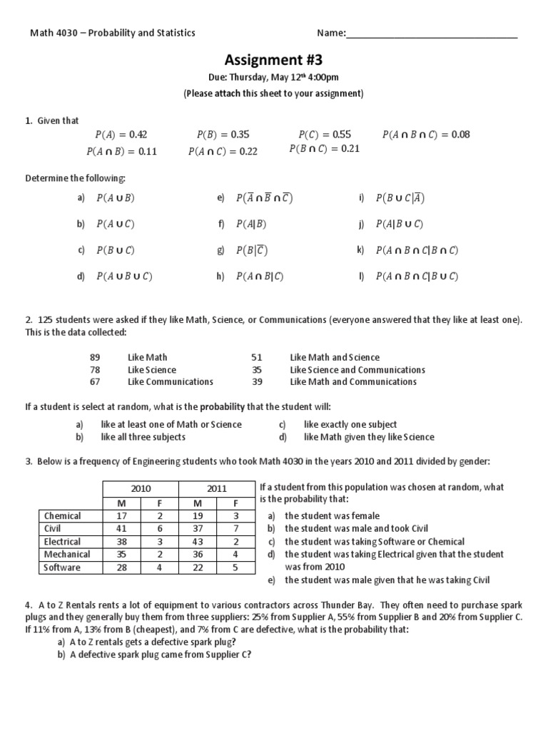 Assignment 3 | Download Free PDF | Variance | Statistical Theory
