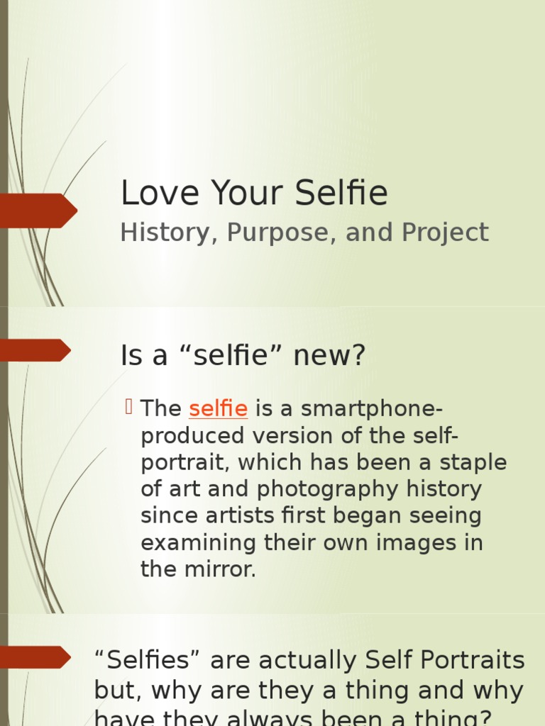 The Art and History of Selfies | PDF | Mirror | Art Media