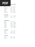 Rumus Harris Benedict | PDF | Kesehatan Holistik