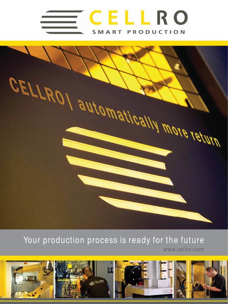 Cellro Corporate ENG | PDF | Automation | Robot