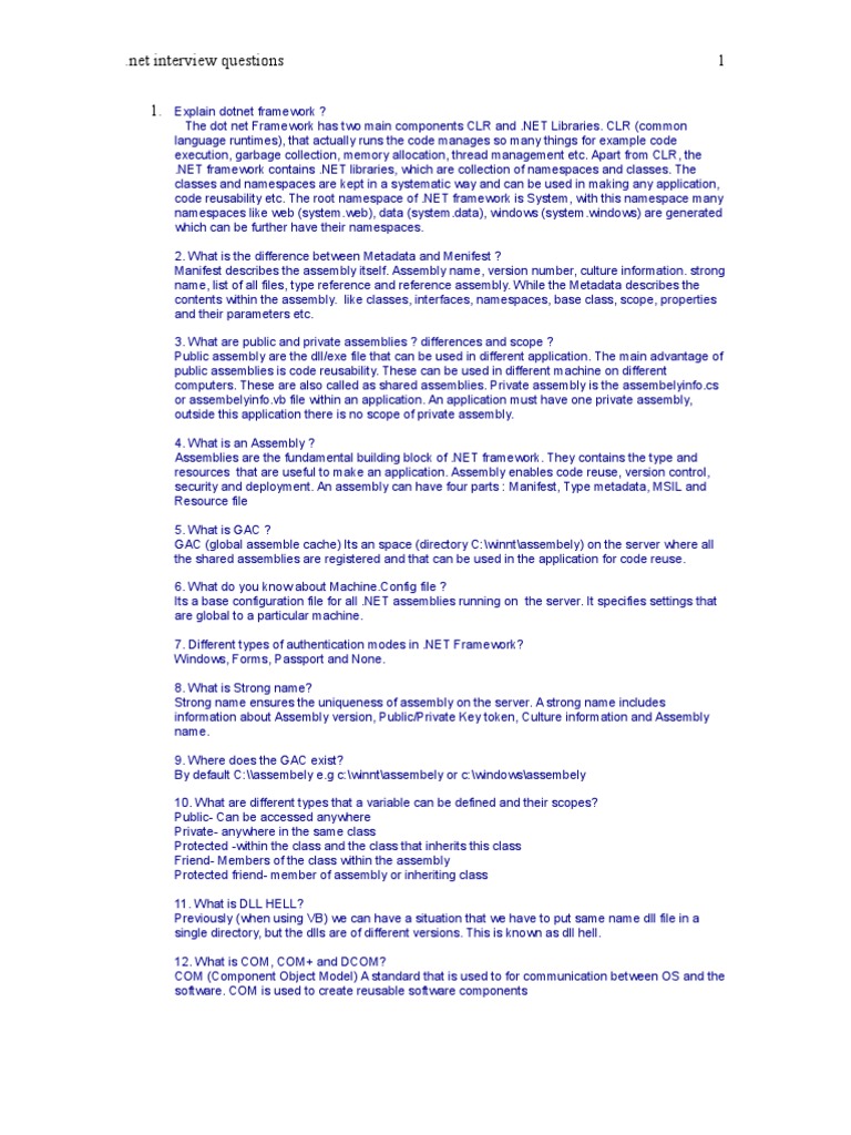 Aspnet | PDF | Component Object Model | C Sharp (Programming Language)